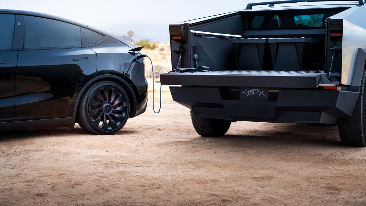 Tesla cybertruck range store