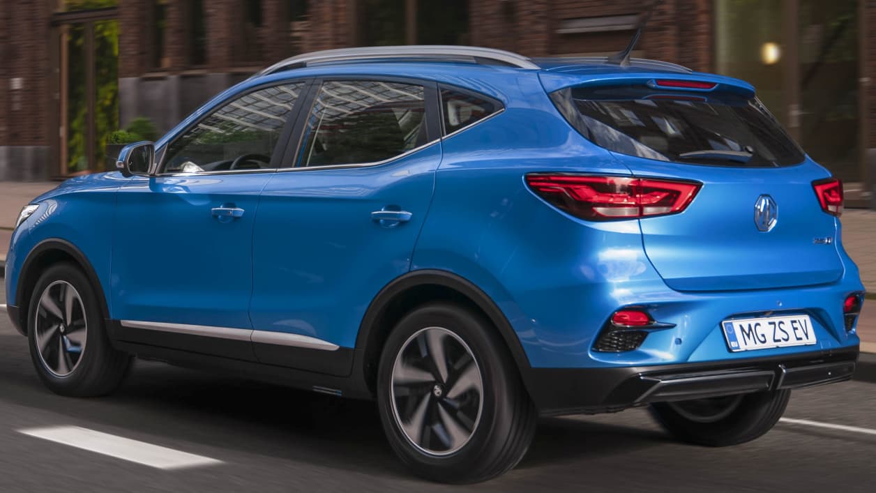 Mg zs ev range km store