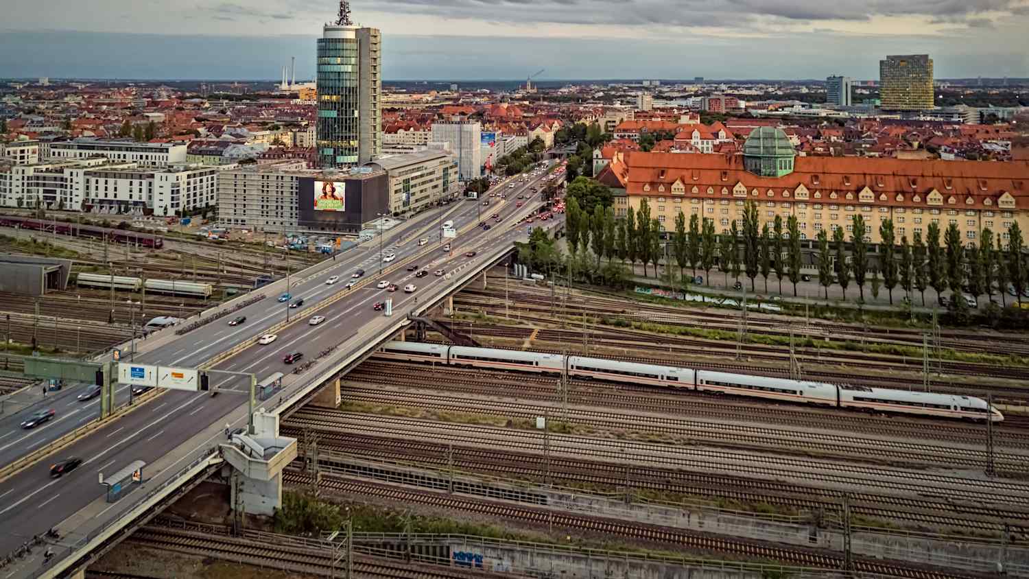 Sperrung der Donnersbergerbrücke in München | ADAC