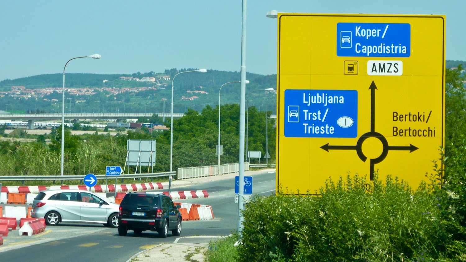 H5 & H6 in Slowenien: Ohne Vignette von Triest nach Koper