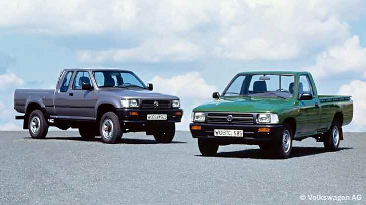 VW Nutzfahrzeuge Taro Single Cab 2.4 Diesel (11/94 - 12/96): Technische ...