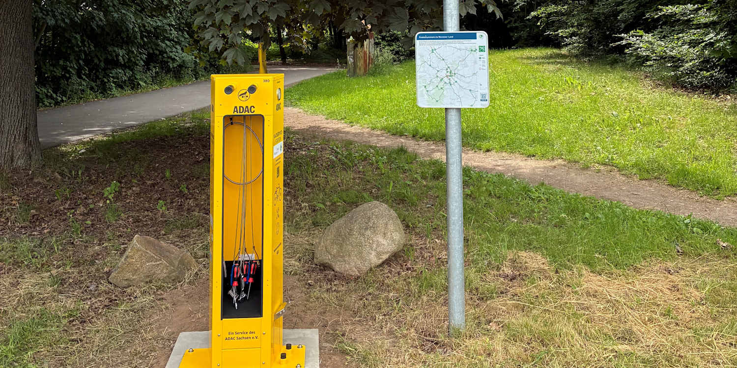 Radservice-Station in Wurzen I ADAC