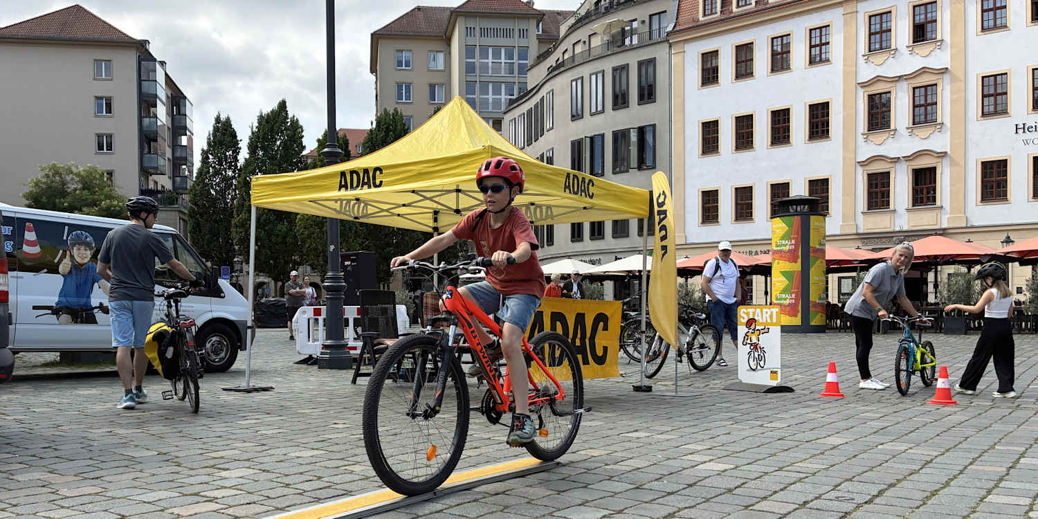 ADAC Sachsen auf Velorace Dresden