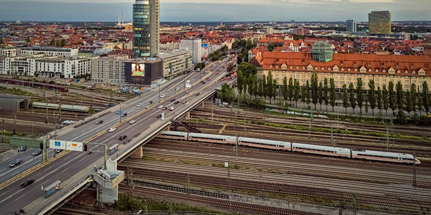Sperrung der Donnersbergerbrücke in München | ADAC