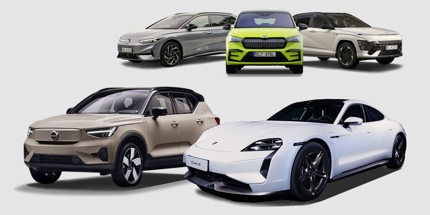 Die besten Elektroautos 2025: Testsieger nach Fahrzeugklassen