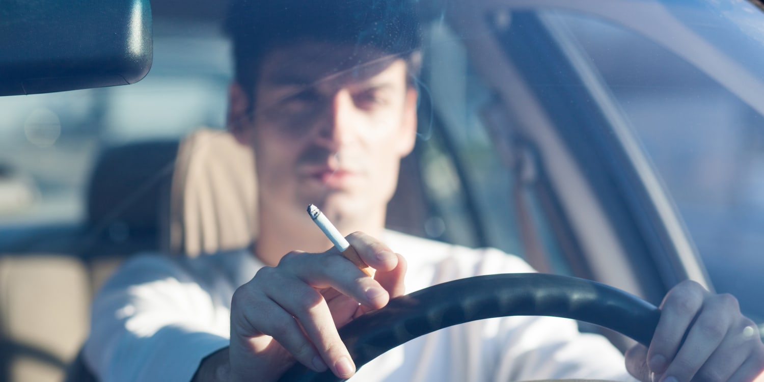 Rauchverbot im Auto in Europa