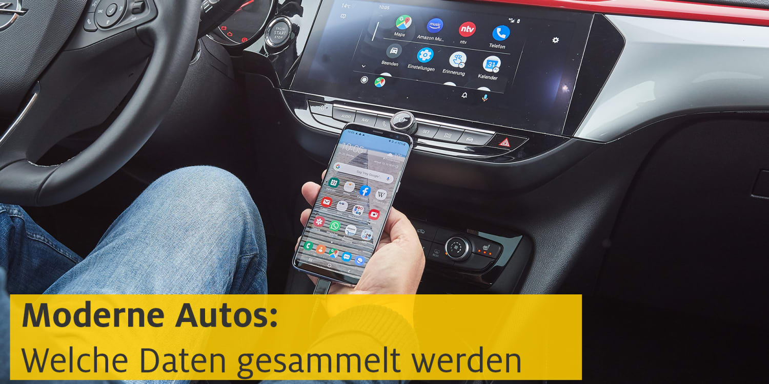 Diese Fahrzeugdaten sammelt ein modernes Auto | ADAC