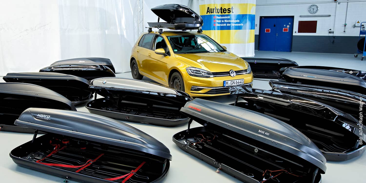 ADAC Dachboxen-Test: 13 Modelle fürs Auto im Vergleich