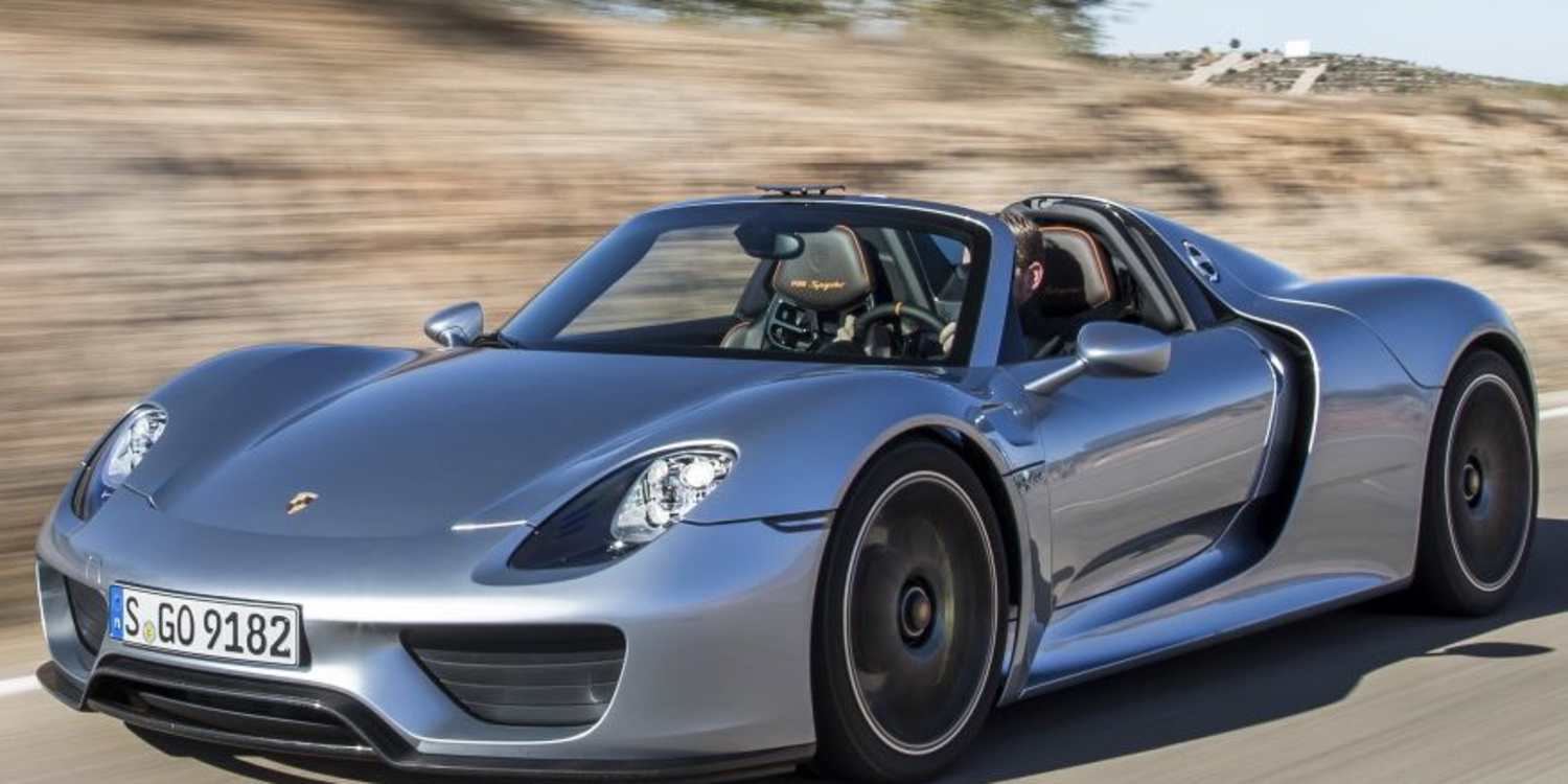 Coches Porsche 918 Spyder 18 28009 – Bburago – 1:24 Racing