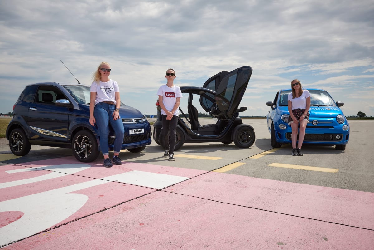 Autos ab 16: Ellenator, Aixam & Twizy im Test | ADAC