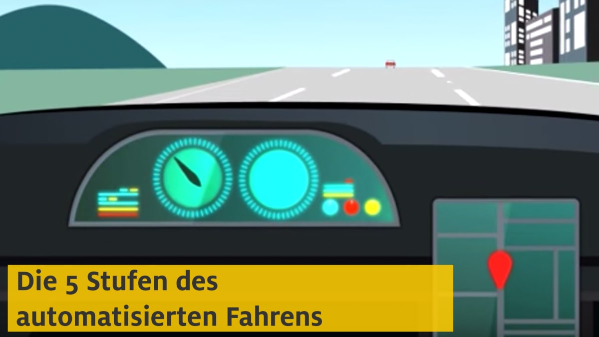 Autonomes Fahren: Die 5 Stufen zum selbstfahrenden Auto | ADAC